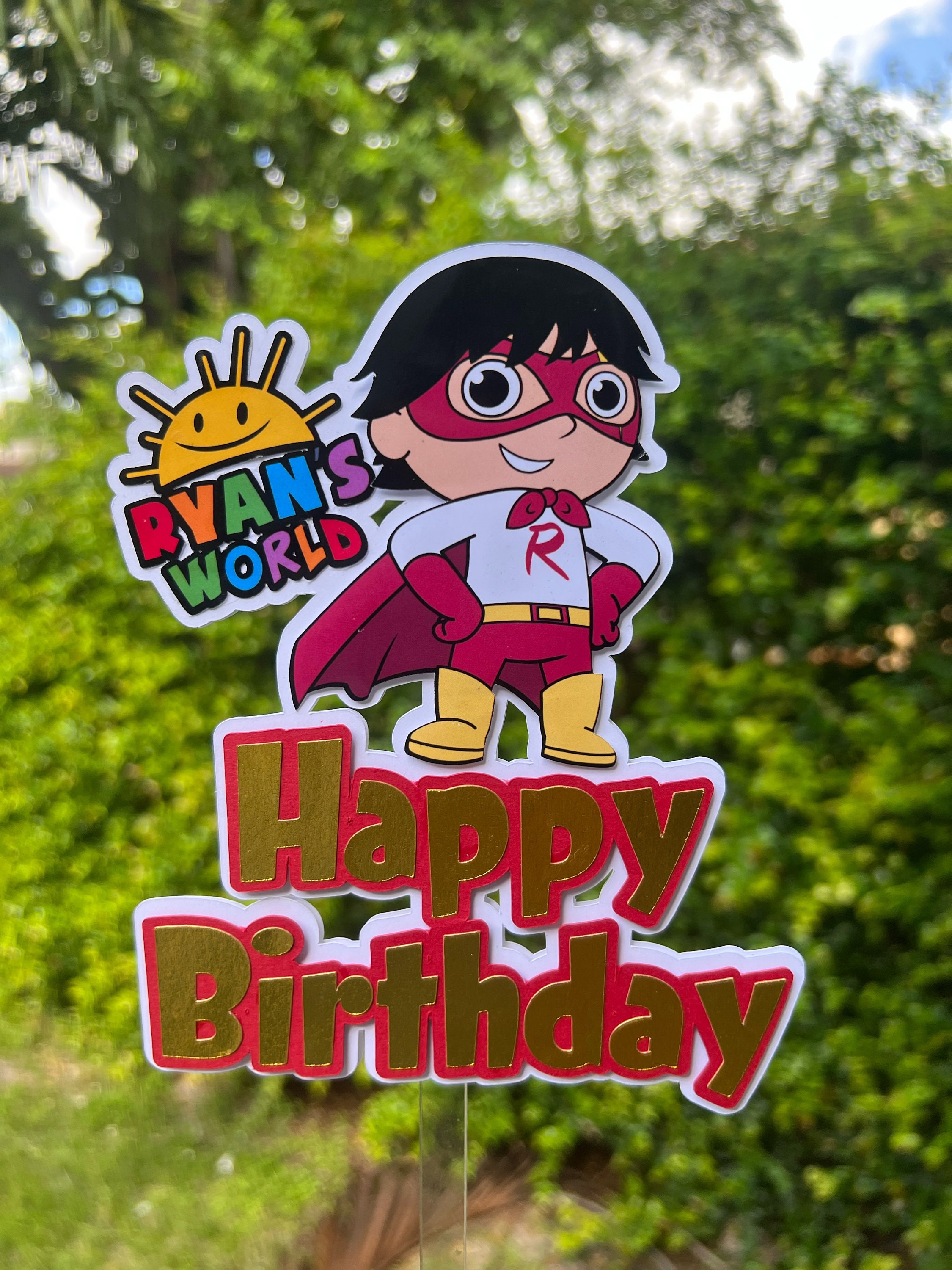 Ryan's World Party Favor Boxes Set of 6 Party - Etsy