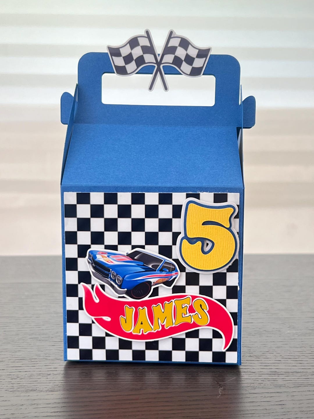 Hot Wheels Party Favor Box | Set of 9 - Etsy