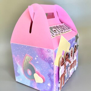 Roblox Girl Theme Favor Box | Set of 6 | Party Favor Boxes | Party ...