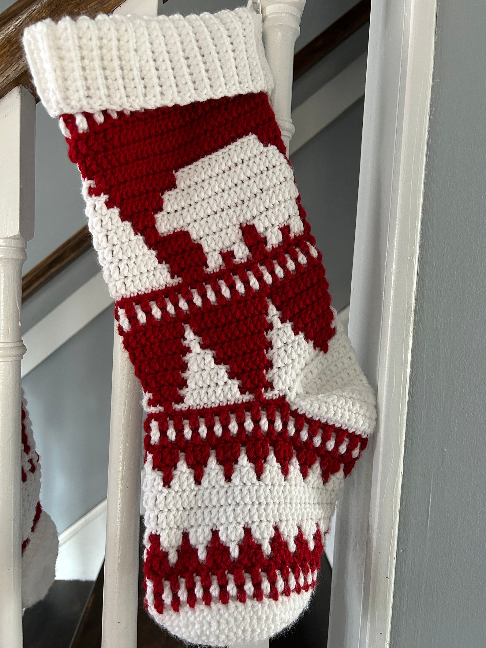 The Bear - Stocking - True North Series - Etsy