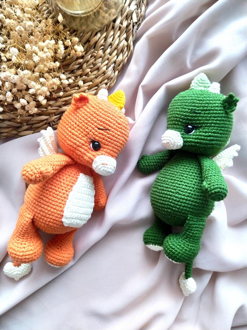 Amigurumi Toys,crochet Dragon,amigurumi Animals,handmade Crochet,for a ...
