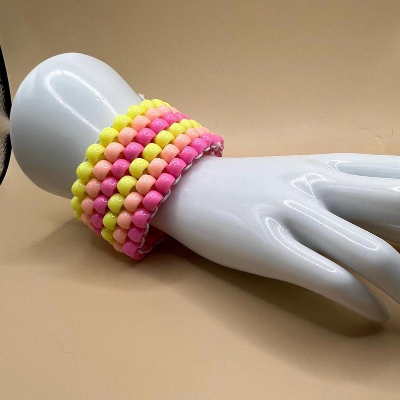 Kandi Layers & Ladders Spring/easter Bracelet Cuffs - Etsy