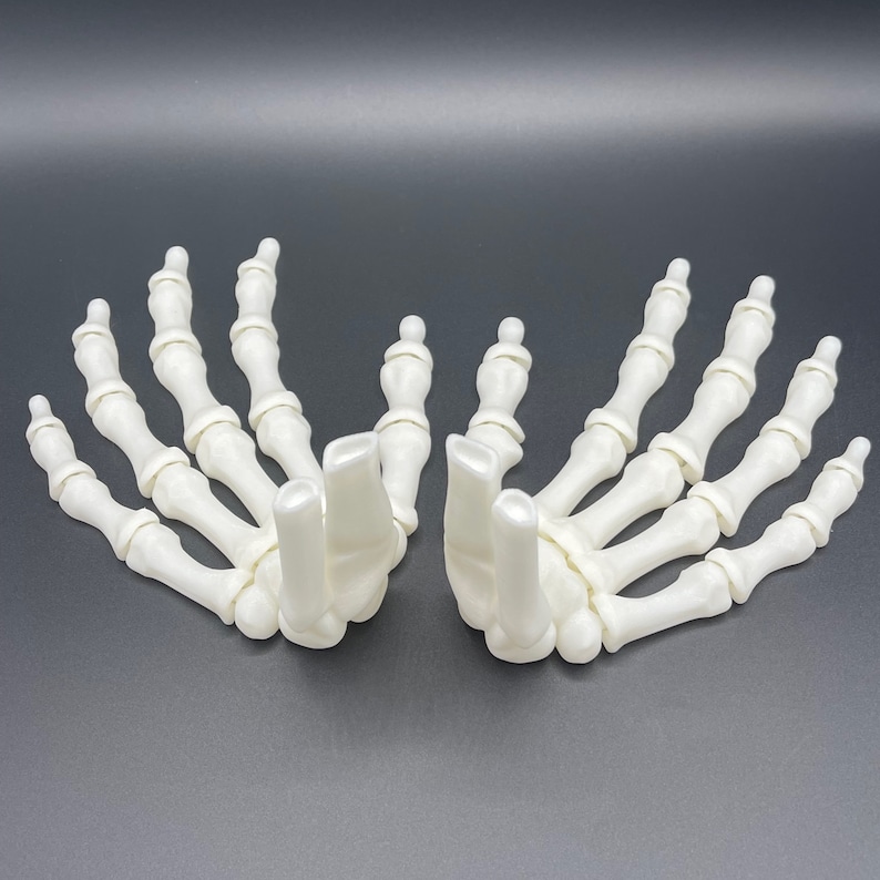 Flexi Skeleton Hands | Articulated | Flexi Factory Authorized Seller - Etsy
