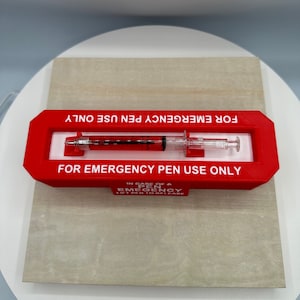Emergency Pen Holder With Syringe Pen - Etsy