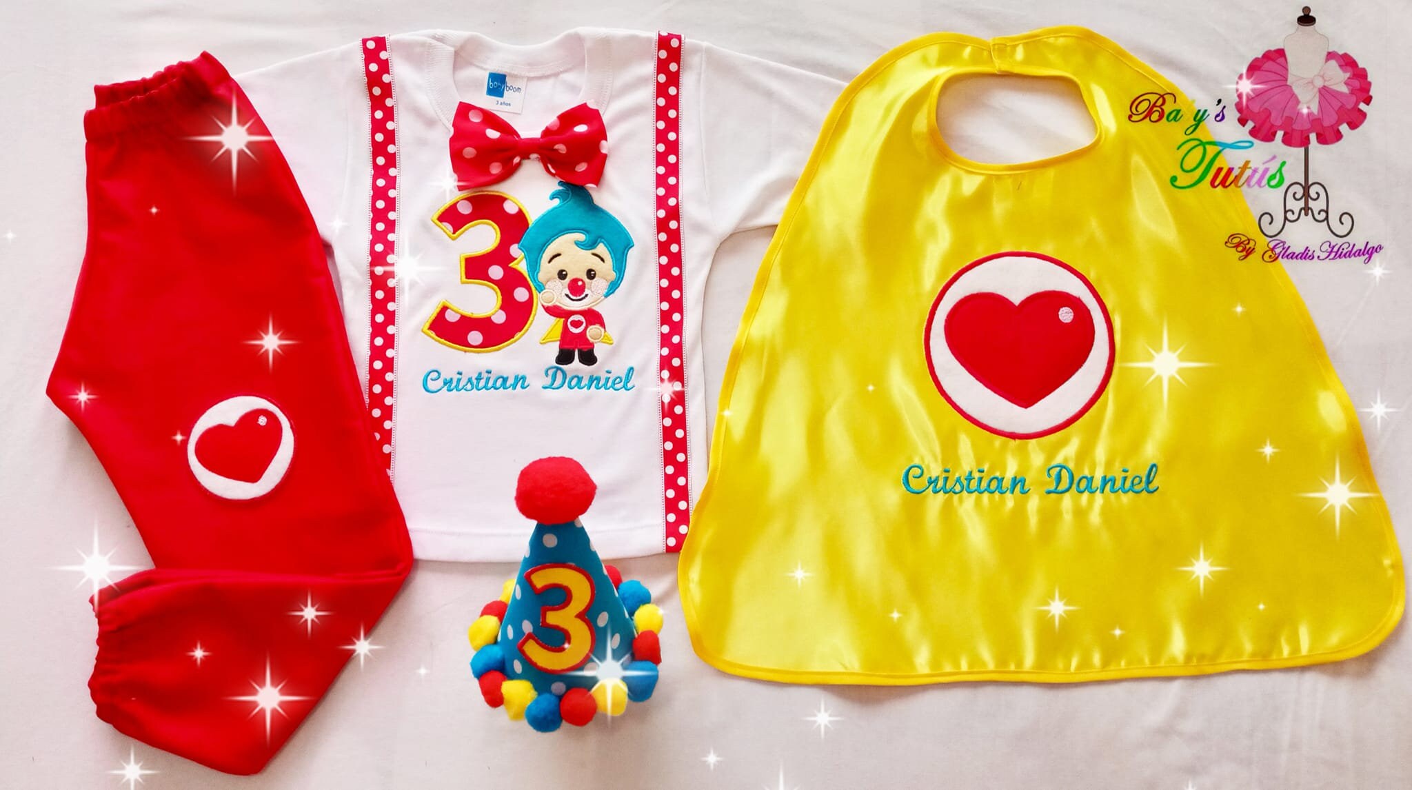 Plim Plim Suit Pants Personalized Party Children Little Clown - Etsy