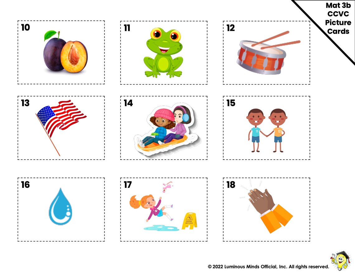 Sound Box Mat_ccvc_practice With Consonant Blends_phoneme Isolation - Etsy