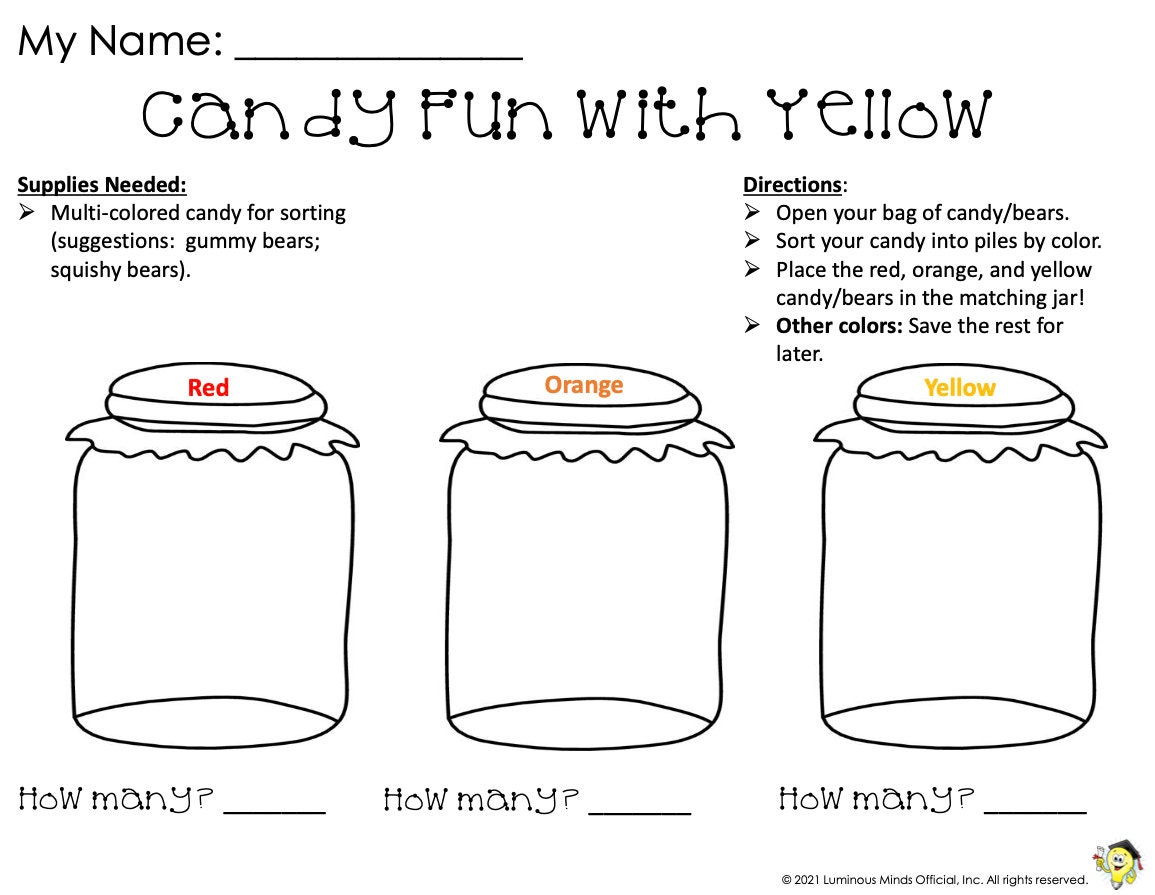 Let's Learn the Colors: First Colors Bundle Pack (red, Orange, Yellow ...