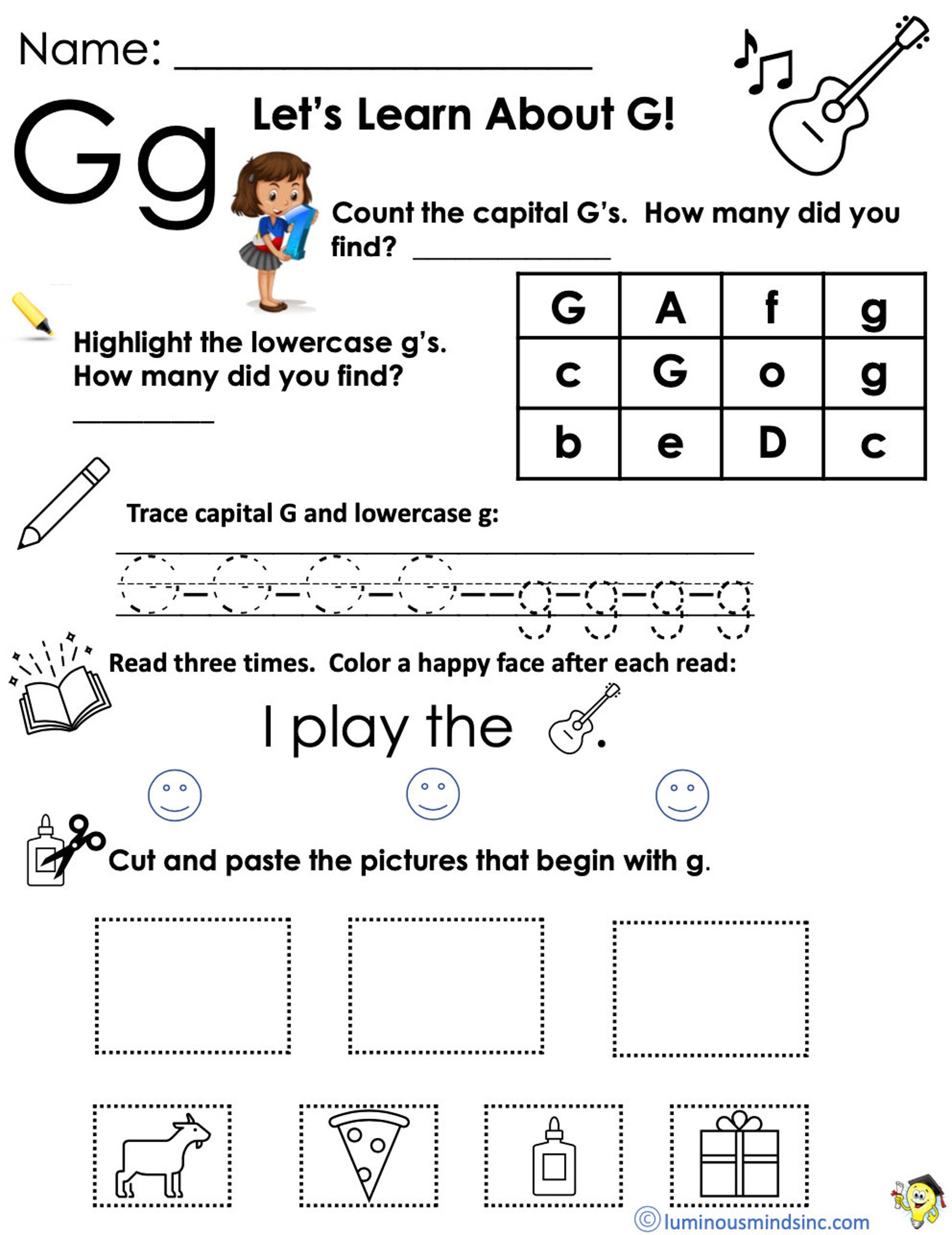 The Letter Recognition Pack - Etsy