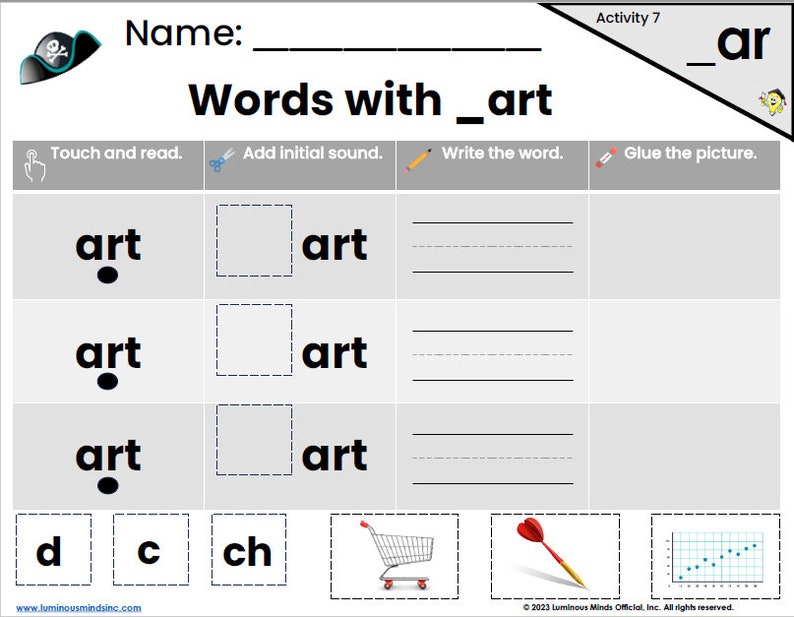 The /ar/ Sound Bundle Pack | R-controlled Vowel Activities - Etsy