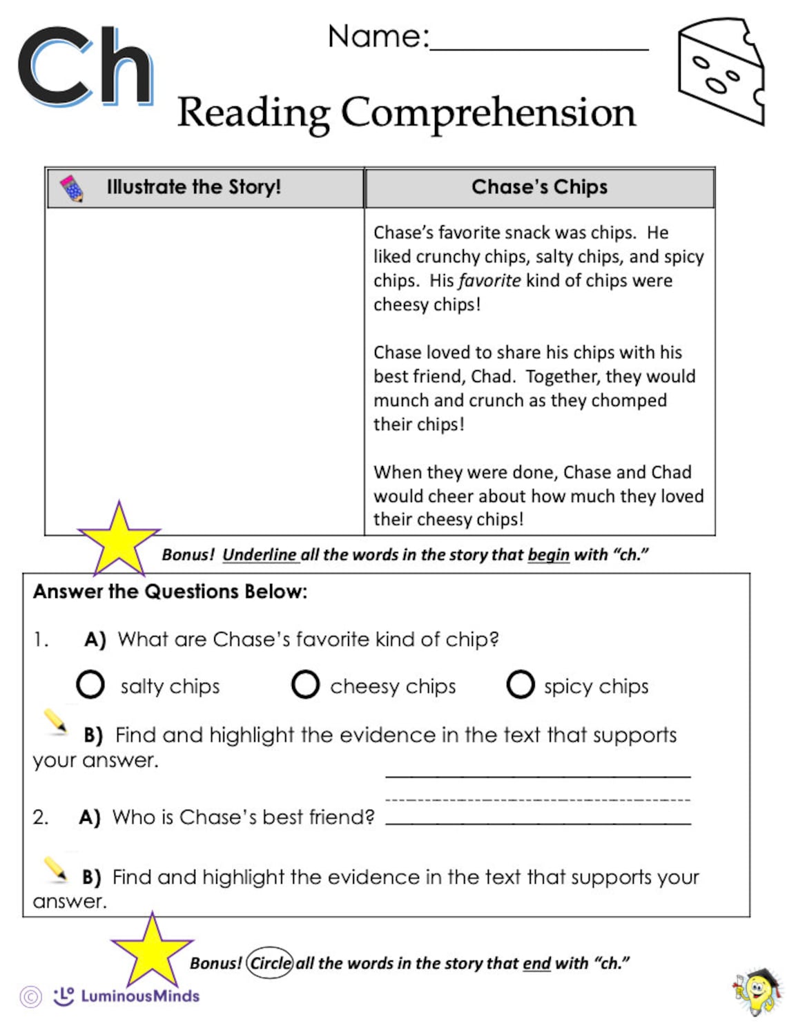 Digraph Worksheet Bundle Pack Digraph: Ch - Etsy