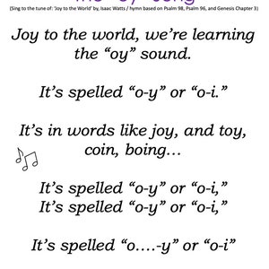Oh Boy! It’s Time for ‘oi!’ / the Diphthong 'oy/oi' Pack - Etsy