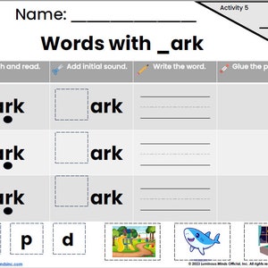 The /ar/ Sound Bundle Pack | R-controlled Vowel Activities - Etsy