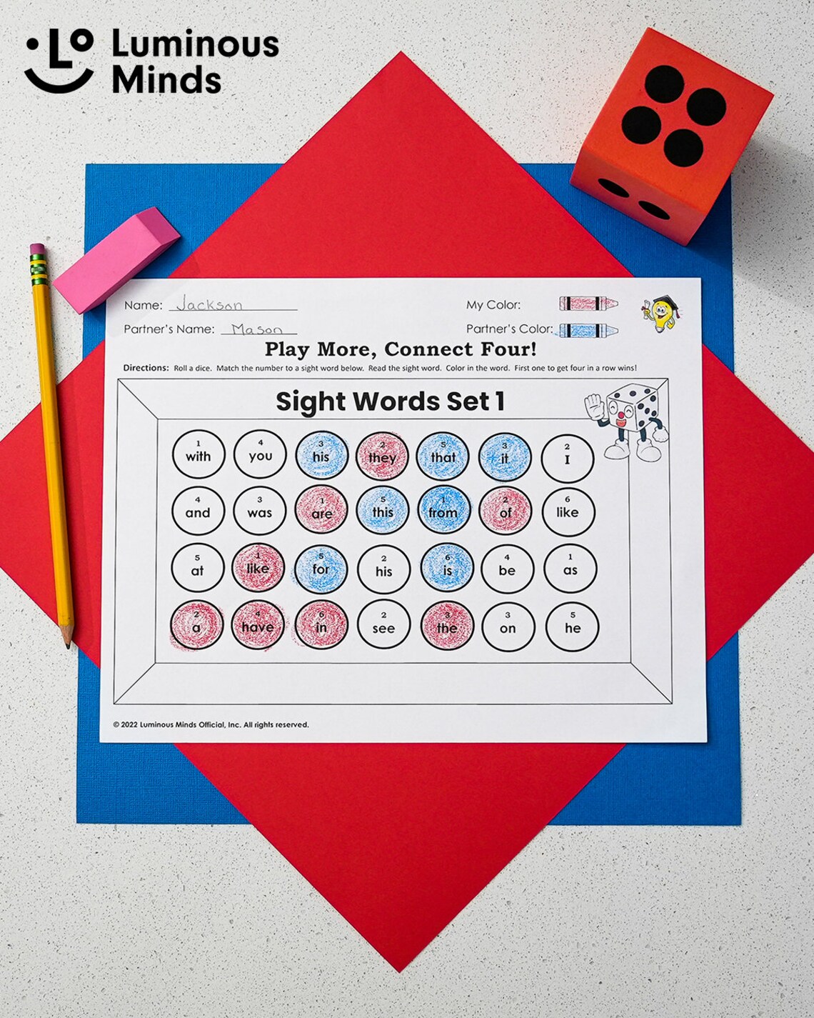 Sight Word Center Station & Reading Games Bundle Pack | Play More ...