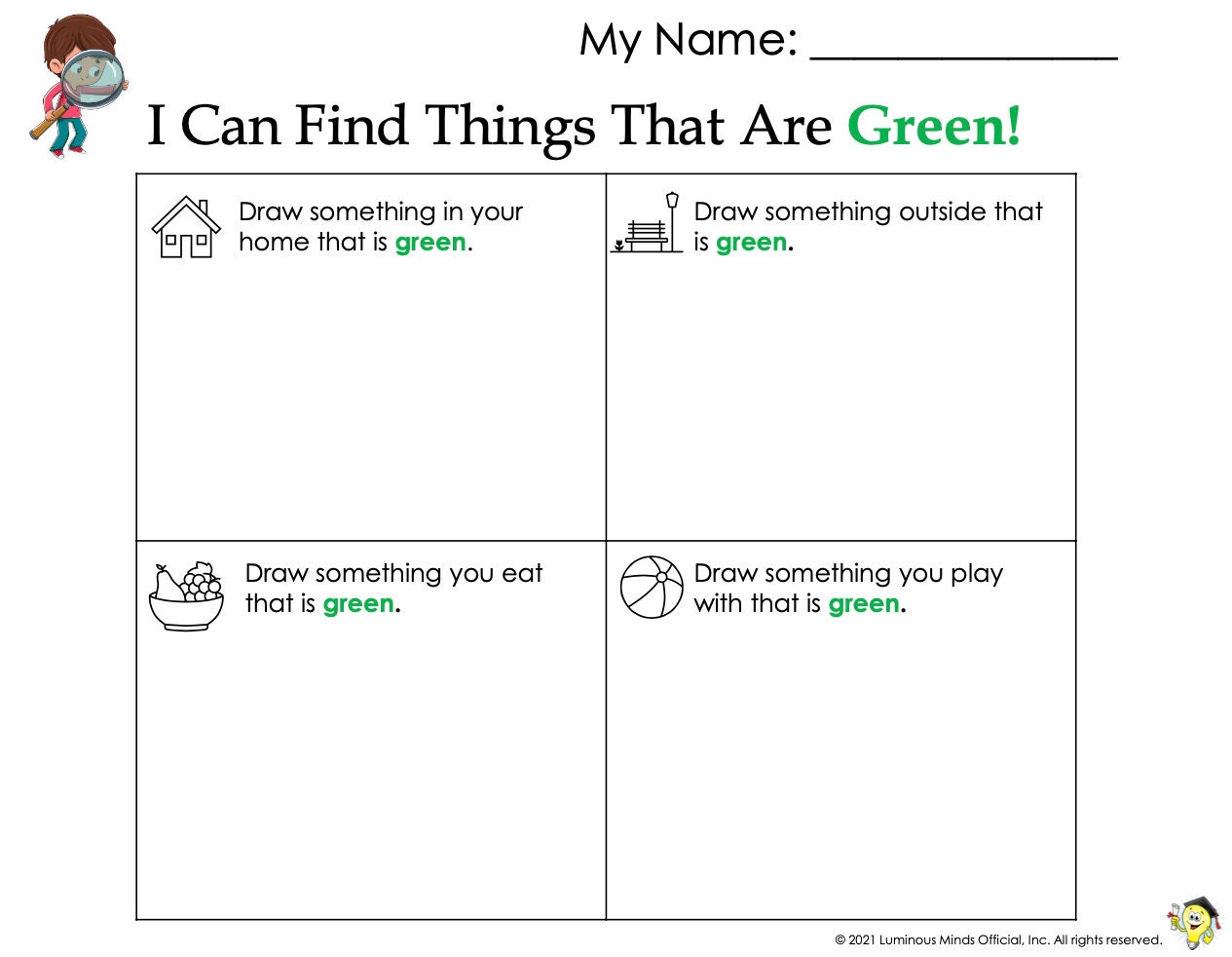The Color Green Activity Pack | Introduce and Teach the Color Green - Etsy