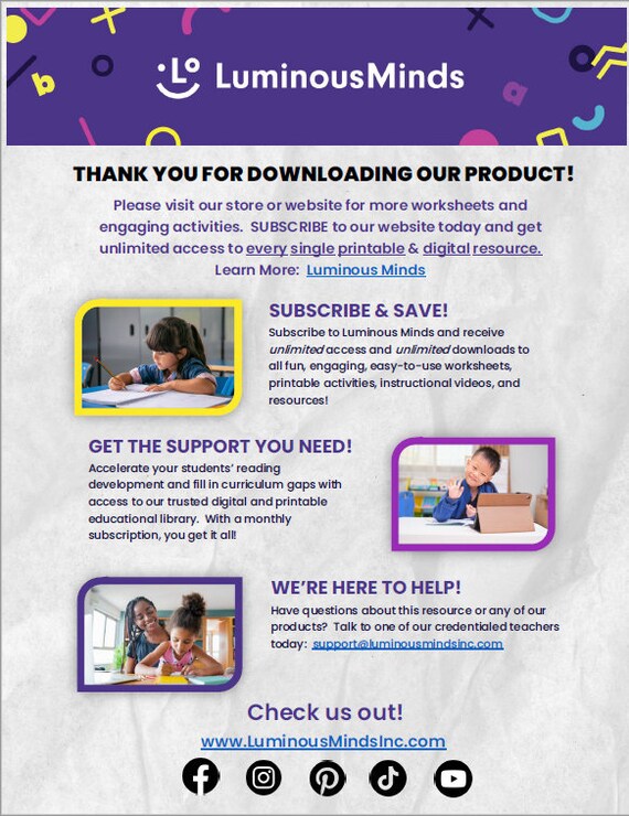 Shake Rattle And Roll Worksheet