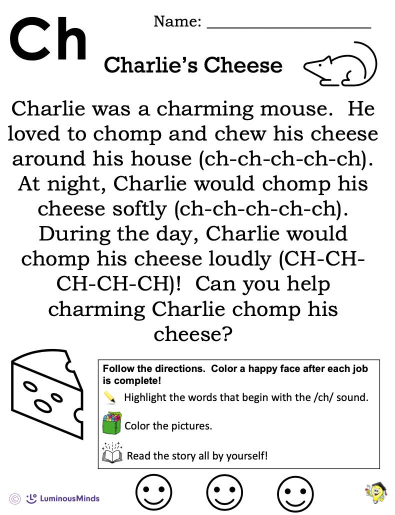 Digraph Worksheet Bundle Pack | Digraph: Ch - Etsy