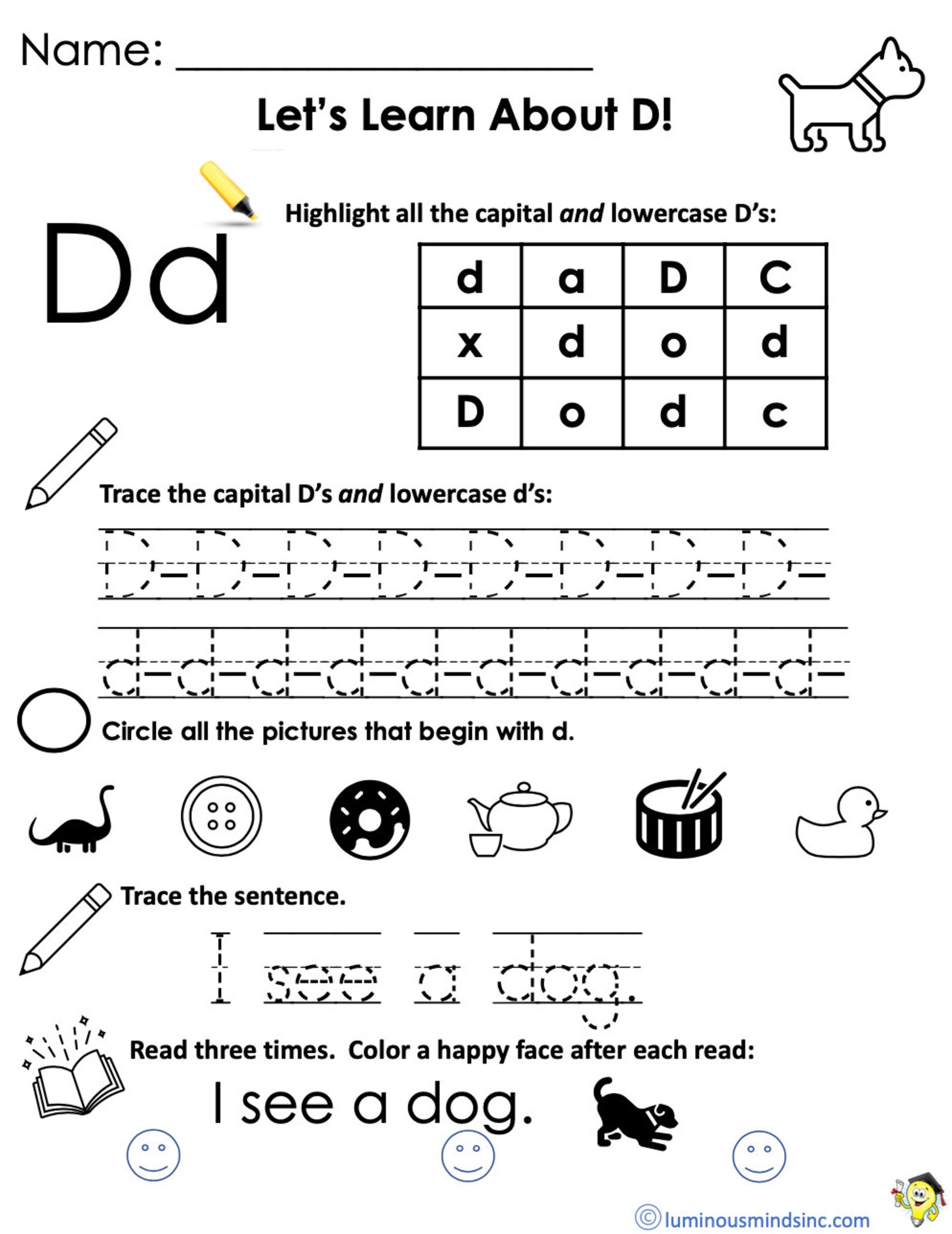 The Letter Recognition Pack - Etsy