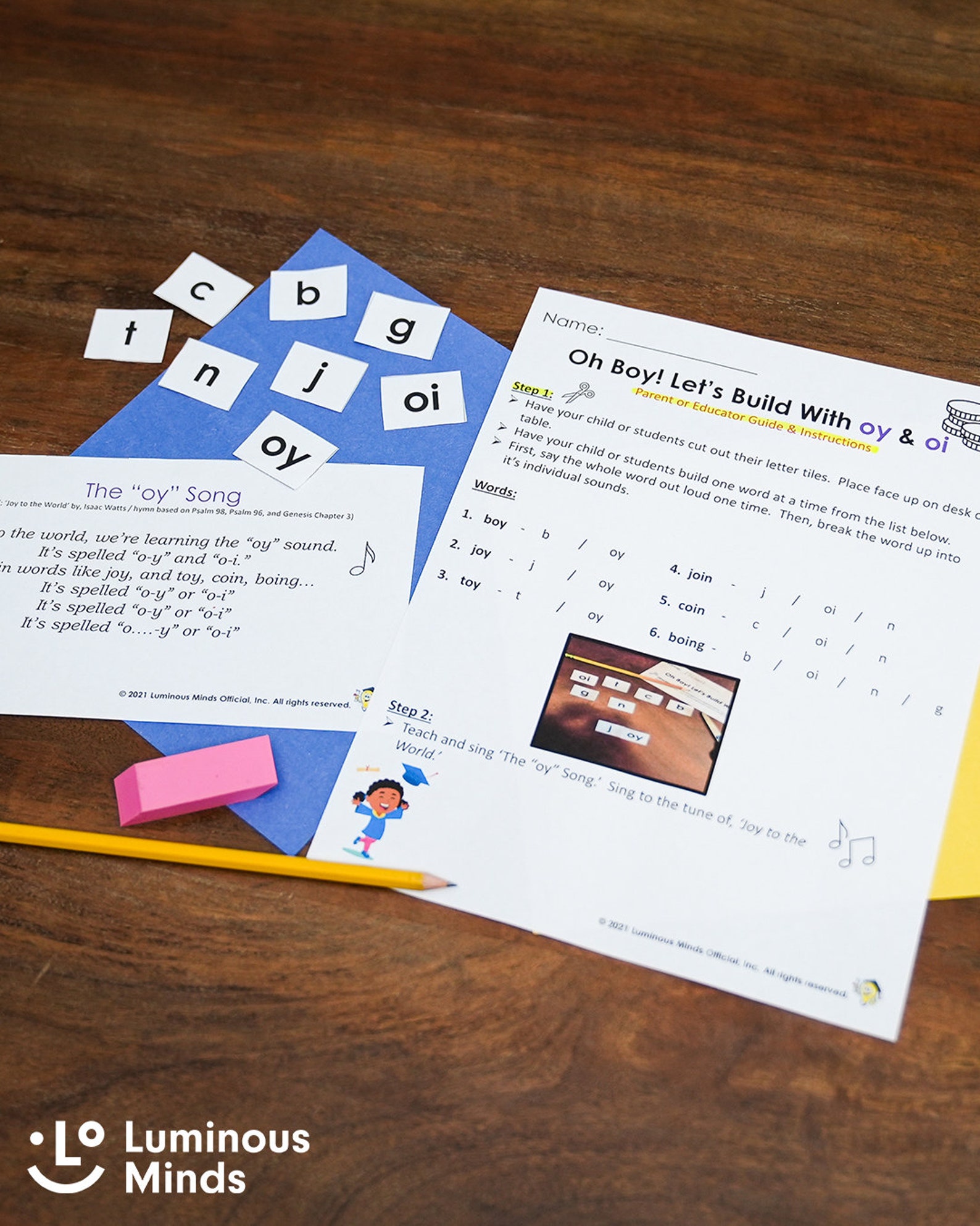 Oh Boy! It’s Time for ‘oi!’ / the Diphthong 'oy/oi' Pack - Etsy