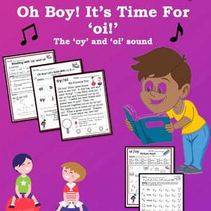 Oh Boy! It’s Time for ‘oi!’ / the Diphthong 'oy/oi' Pack - Etsy