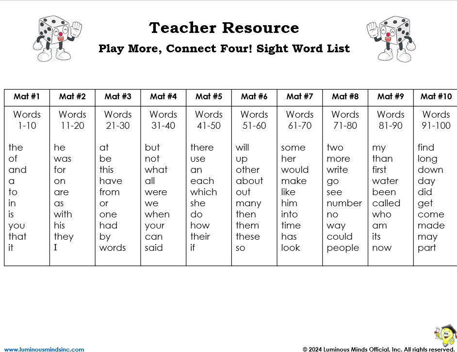 Sight Word Center Station & Reading Games Bundle Pack | Play More ...