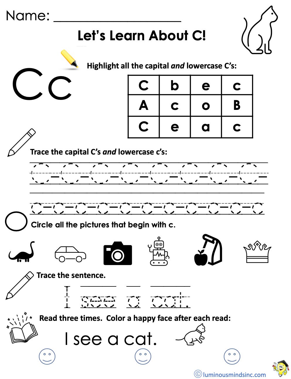 The Letter Recognition Pack - Etsy