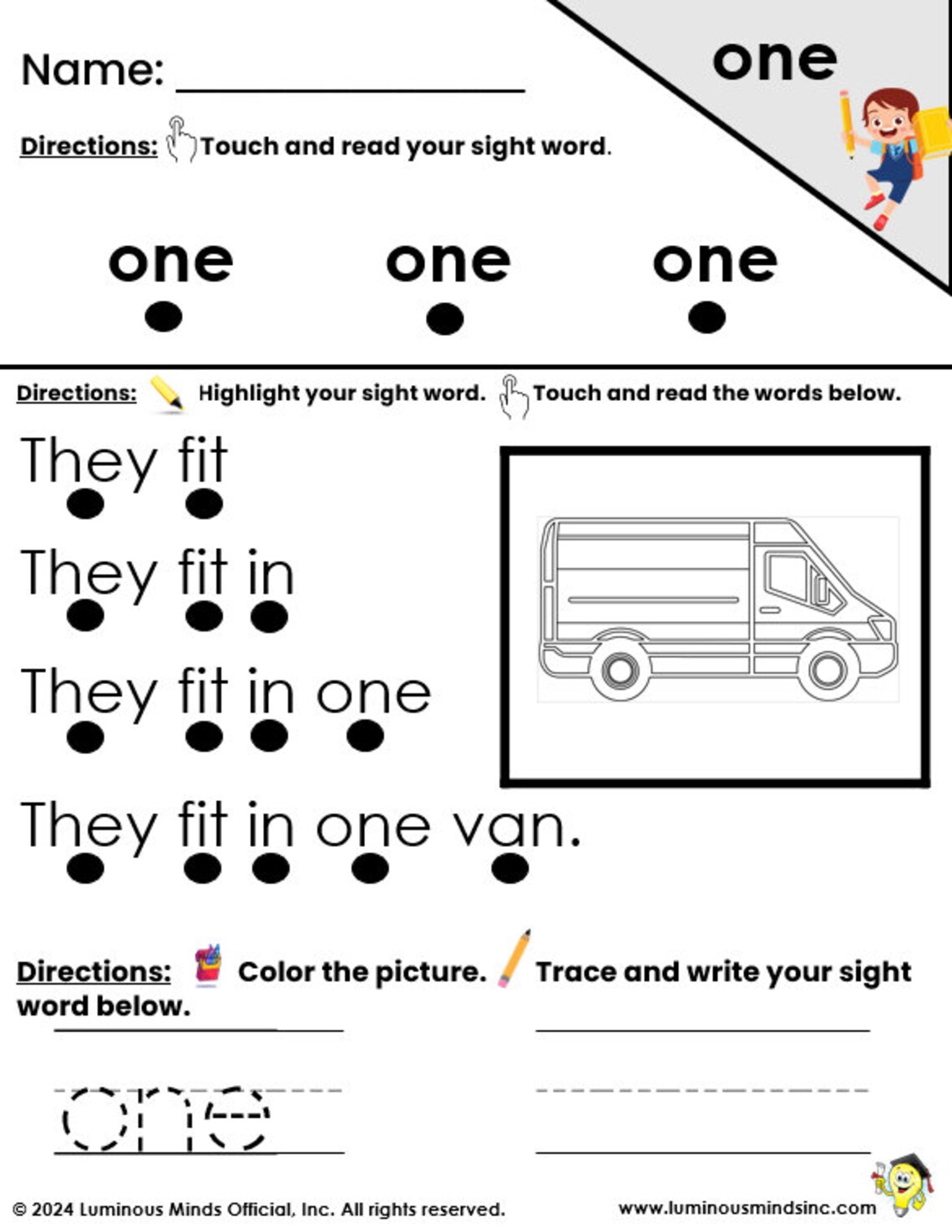 Sight Word Reading & Fluency Practice Set 2 Fry Words 21-30 - Etsy