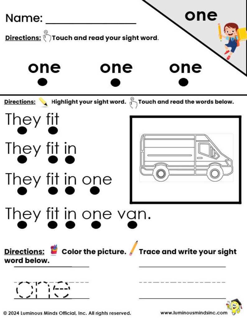 Sight Word Reading & Fluency Practice | Set 2 Fry Words 21-30 - Etsy