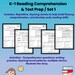 K-1 Reading Comprehension & Test Prep / Set: 1 - Etsy