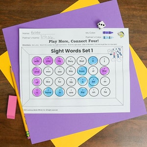 Sight Word Center Station & Reading Games Bundle Pack | Play More ...