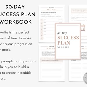 Goal Setting Bundle | Includes Annual Goal Planner, 30 & 90 Day ...
