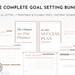Goal Setting Bundle | Includes Annual Goal Planner, 30 & 90 Day ...