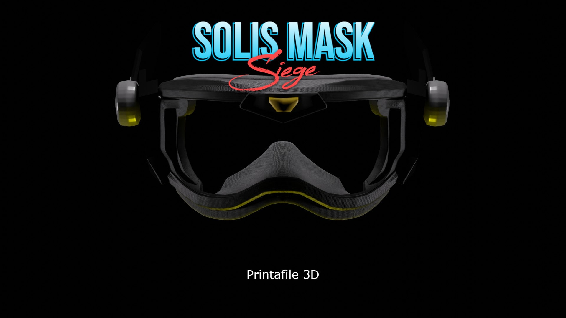 SOLIS Cosplay Mask 3d Print STL From Rainbow 6 Siege Game {OLD} - Etsy