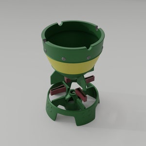 Mini Nuke Ashtray and Container 3d Print STL | Fallout Inspired - Etsy
