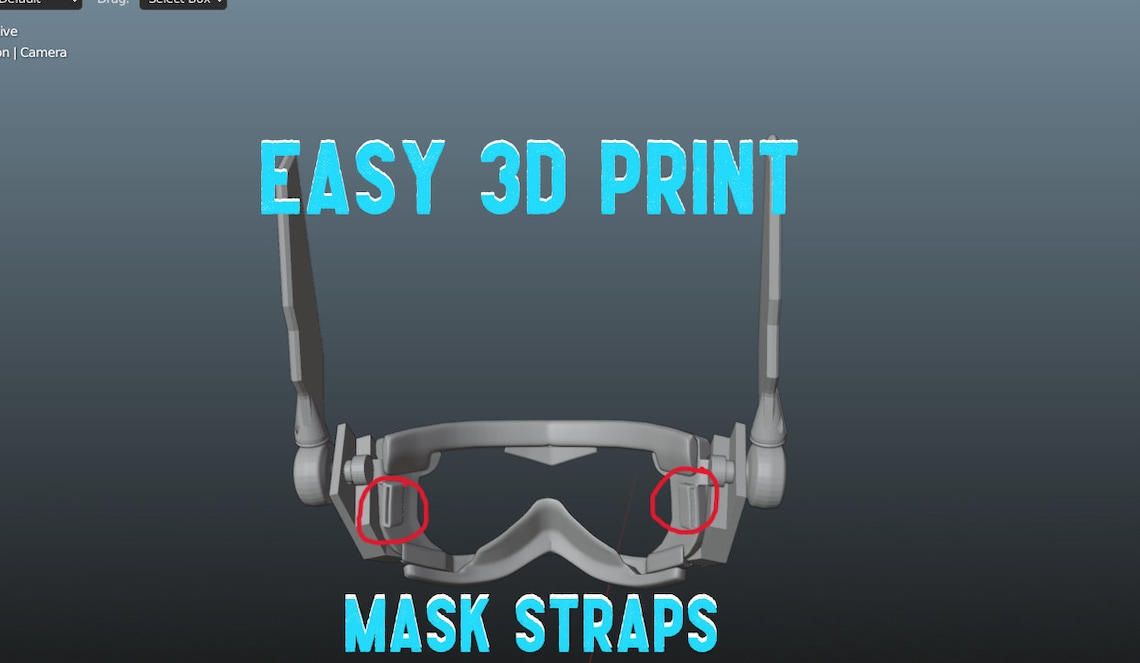 SOLIS Cosplay Mask 3d Print STL From Rainbow 6 Siege Game {OLD} - Etsy