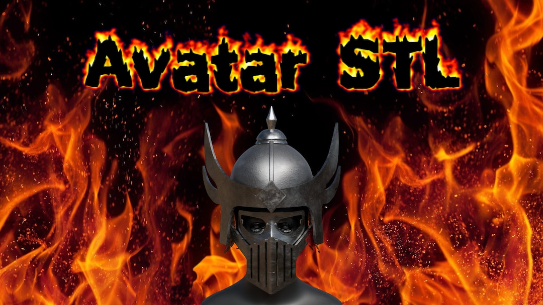 Fire Nation Helmet Stl File (3d Printable) | Avatar Cosplay | - Etsy ...