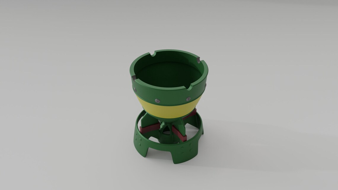 Mini Nuke Ashtray and Container 3d Print STL | Fallout Inspired - Etsy