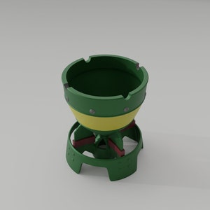 Mini Nuke Ashtray and Container 3d Print STL | Fallout Inspired - Etsy