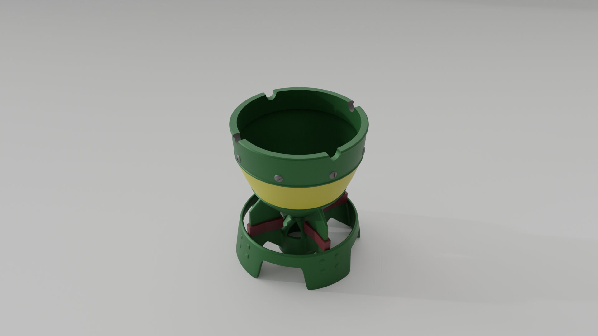 Mini Nuke Ashtray and Container 3d Print STL | Fallout Inspired - Etsy