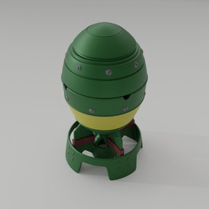 Mini Nuke Ashtray and Container 3d Print STL | Fallout Inspired - Etsy