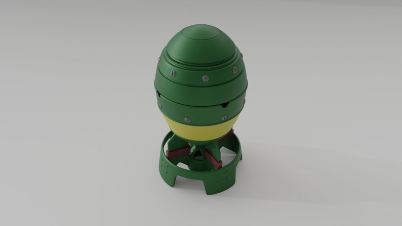 Mini Nuke Ashtray and Container 3d Print STL | Fallout Inspired - Etsy