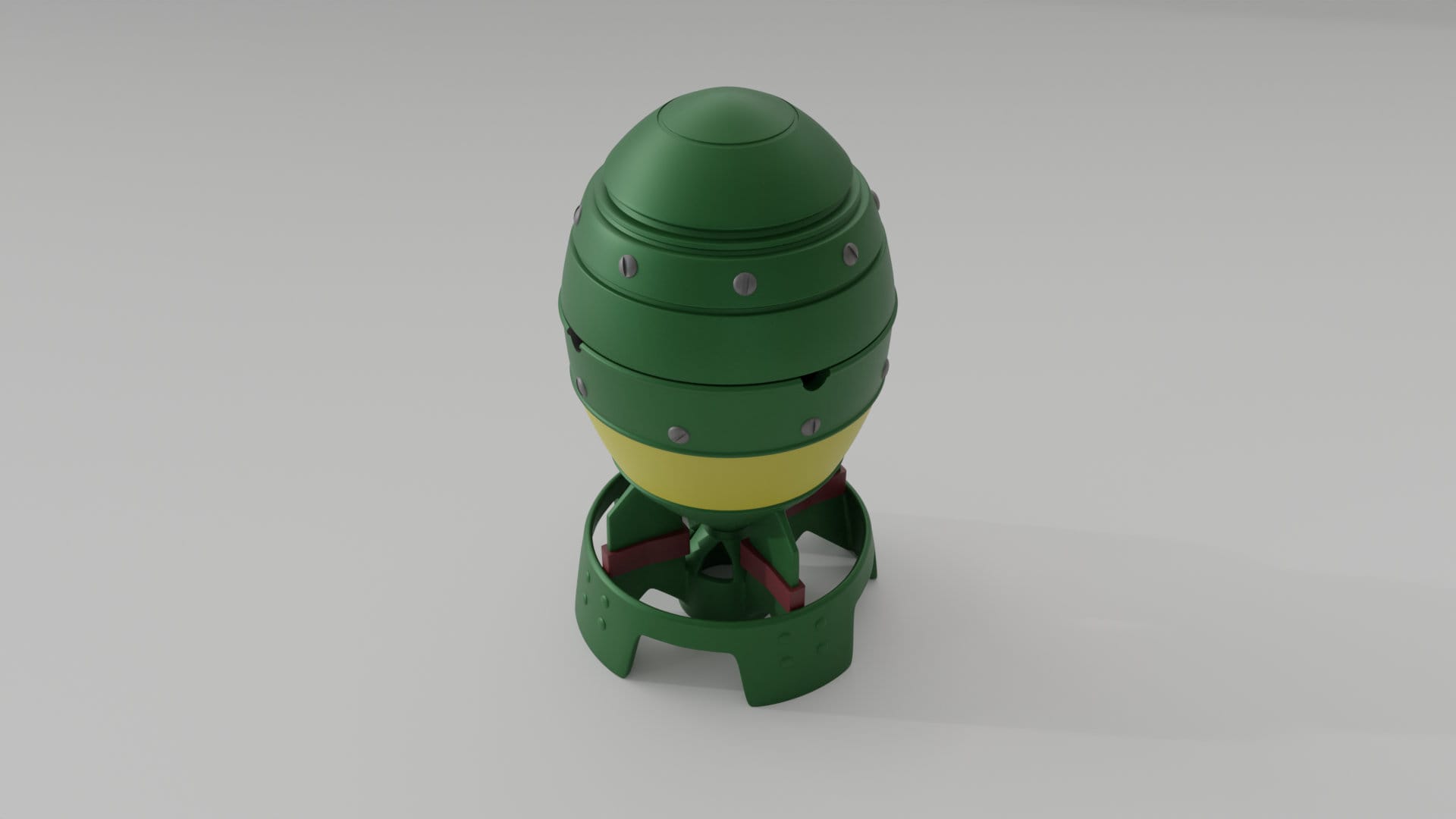 Mini Nuke Ashtray and Container 3d Print STL | Fallout Inspired - Etsy