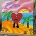 Bad Bunny- Un Verano Sun Ti- Album Cover Replica Painting - Etsy