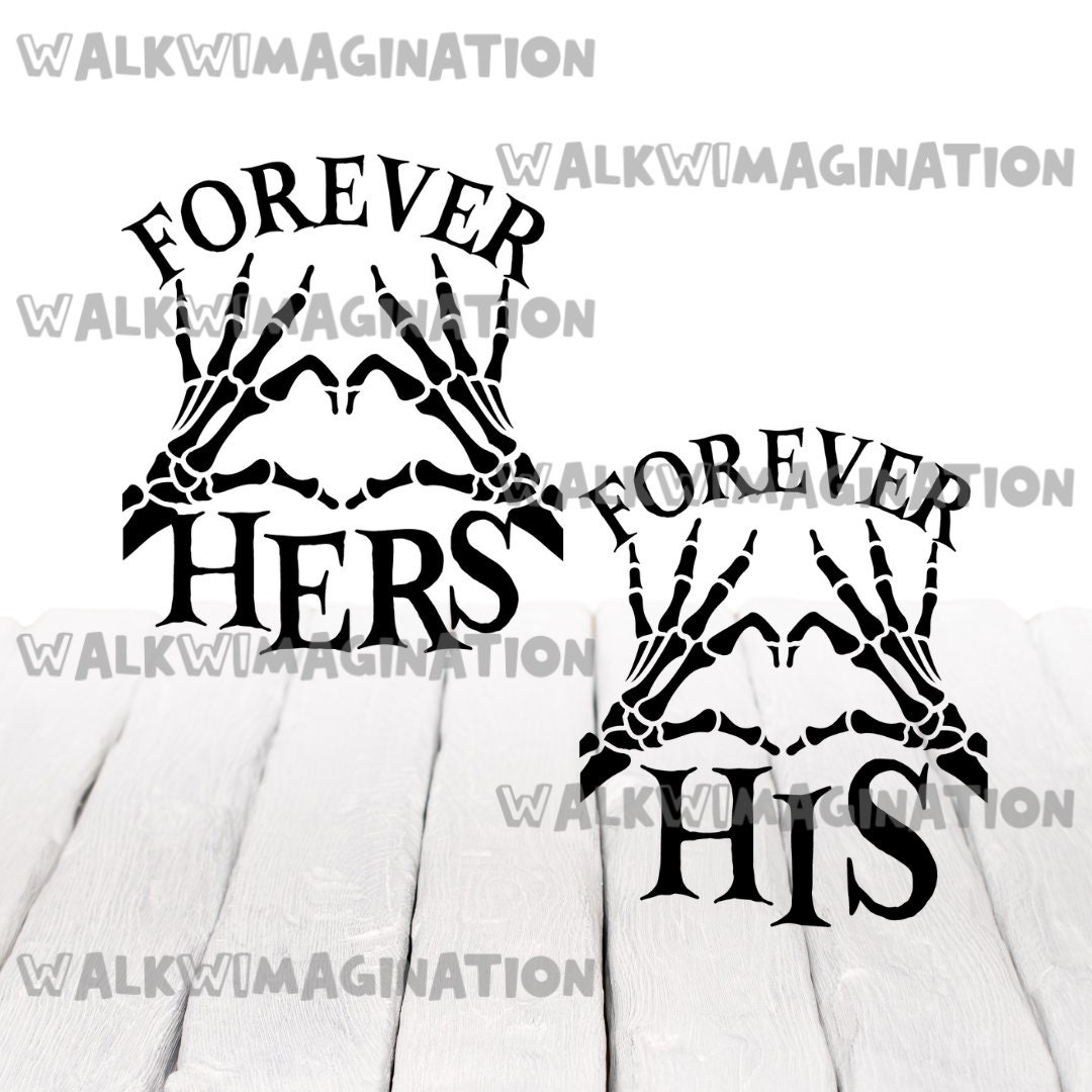 Forever His | Forever Hers | Halloween Couple Shirts | Trick | Treat ...
