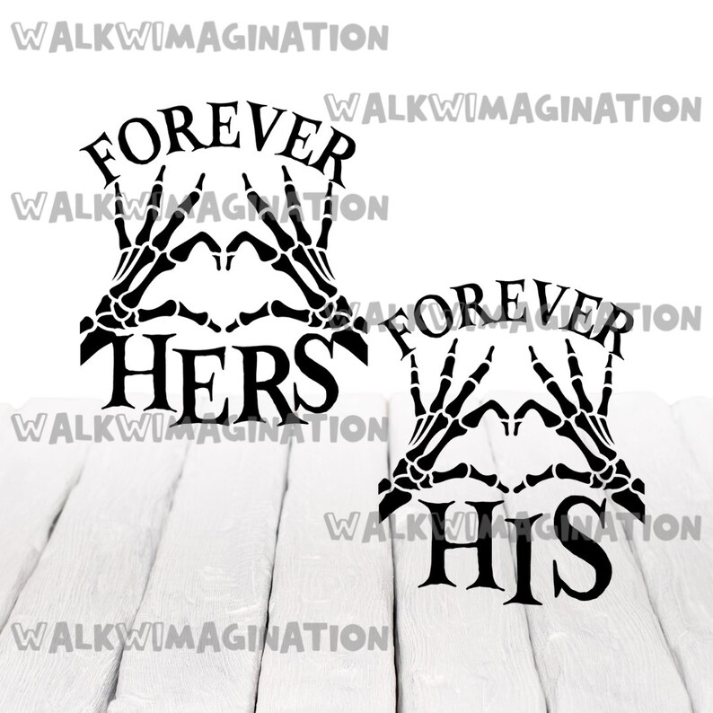Forever His | Forever Hers | Halloween Couple Shirts | Trick | Treat ...
