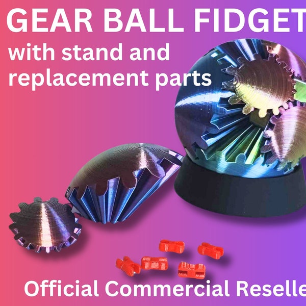 3d Printed Gear Ball Sphere - Etsy