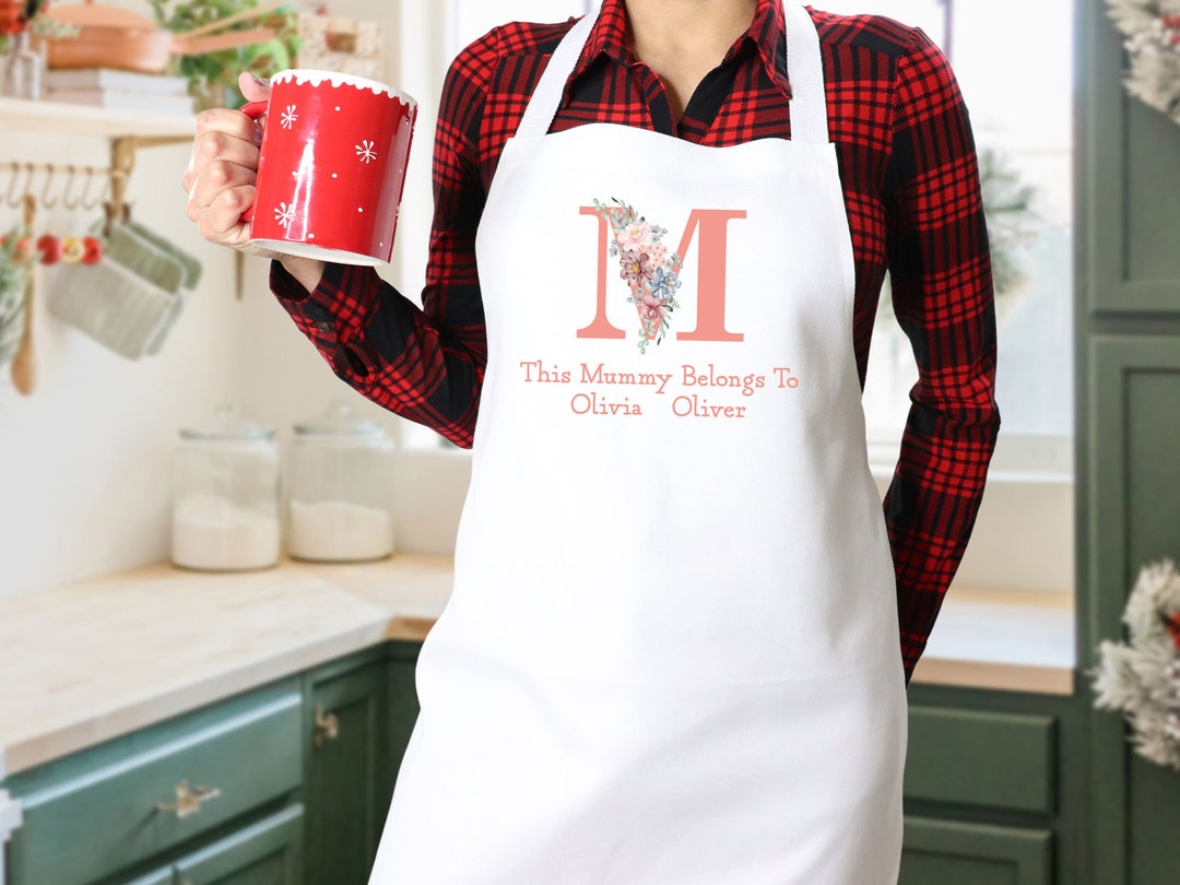 Mum Apron Personalised Apron Cotton Twill Apron This Mummy - Etsy UK