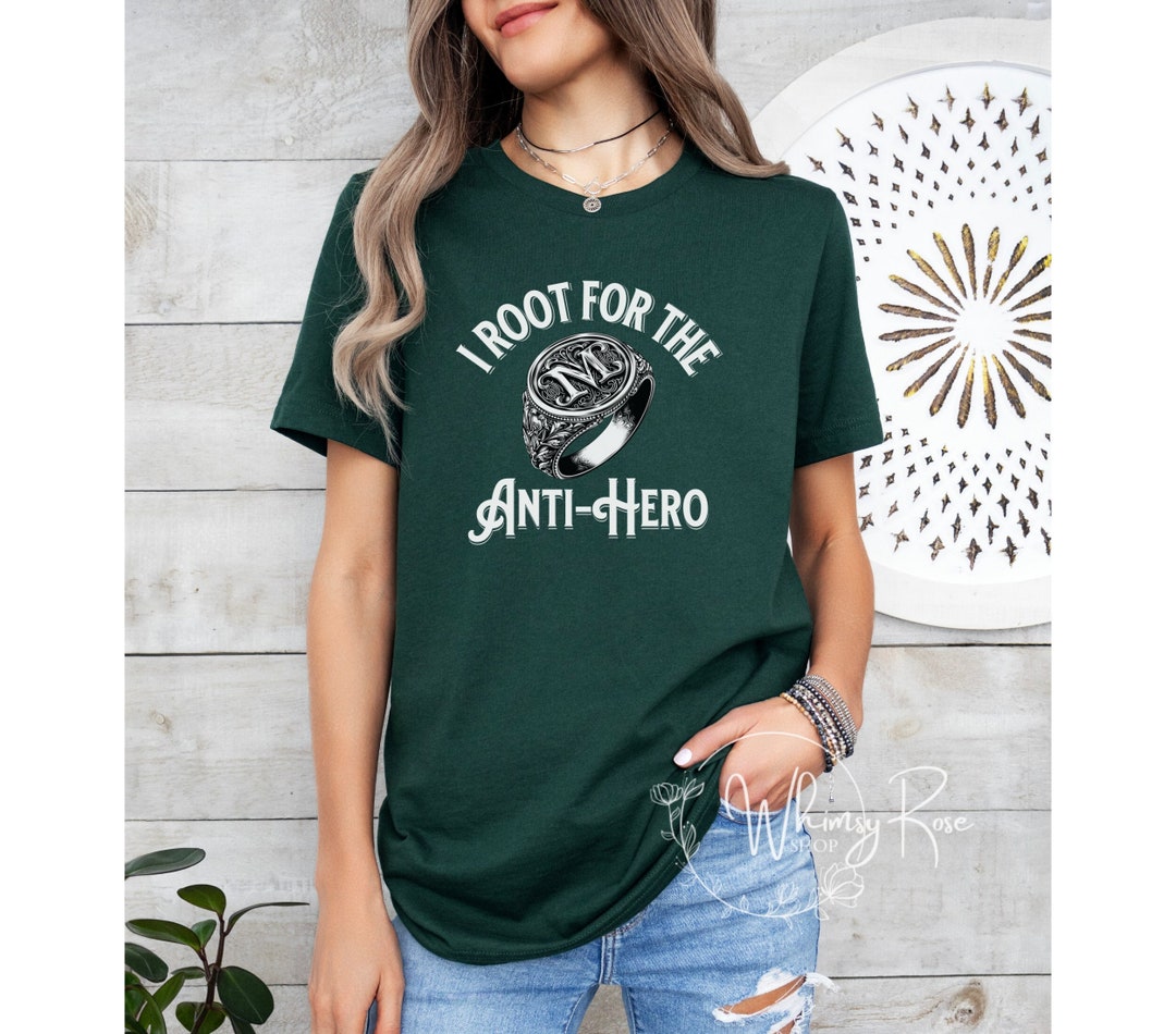 Malfoy Anti-hero T-shirt, Dramione Shirt, Draco Fan Gift, Malfoy Ring ...