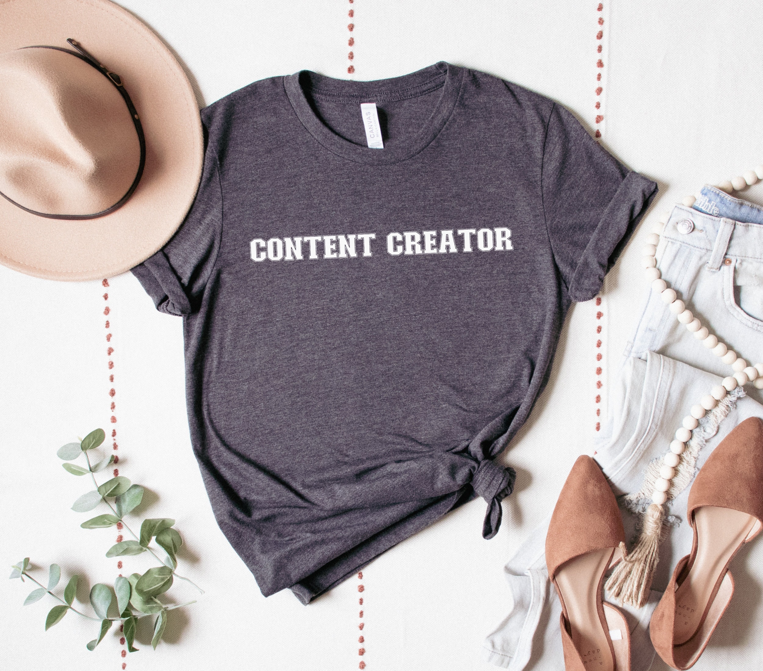 Content Creator Shirt Influencer T-shirt Small Business - Etsy