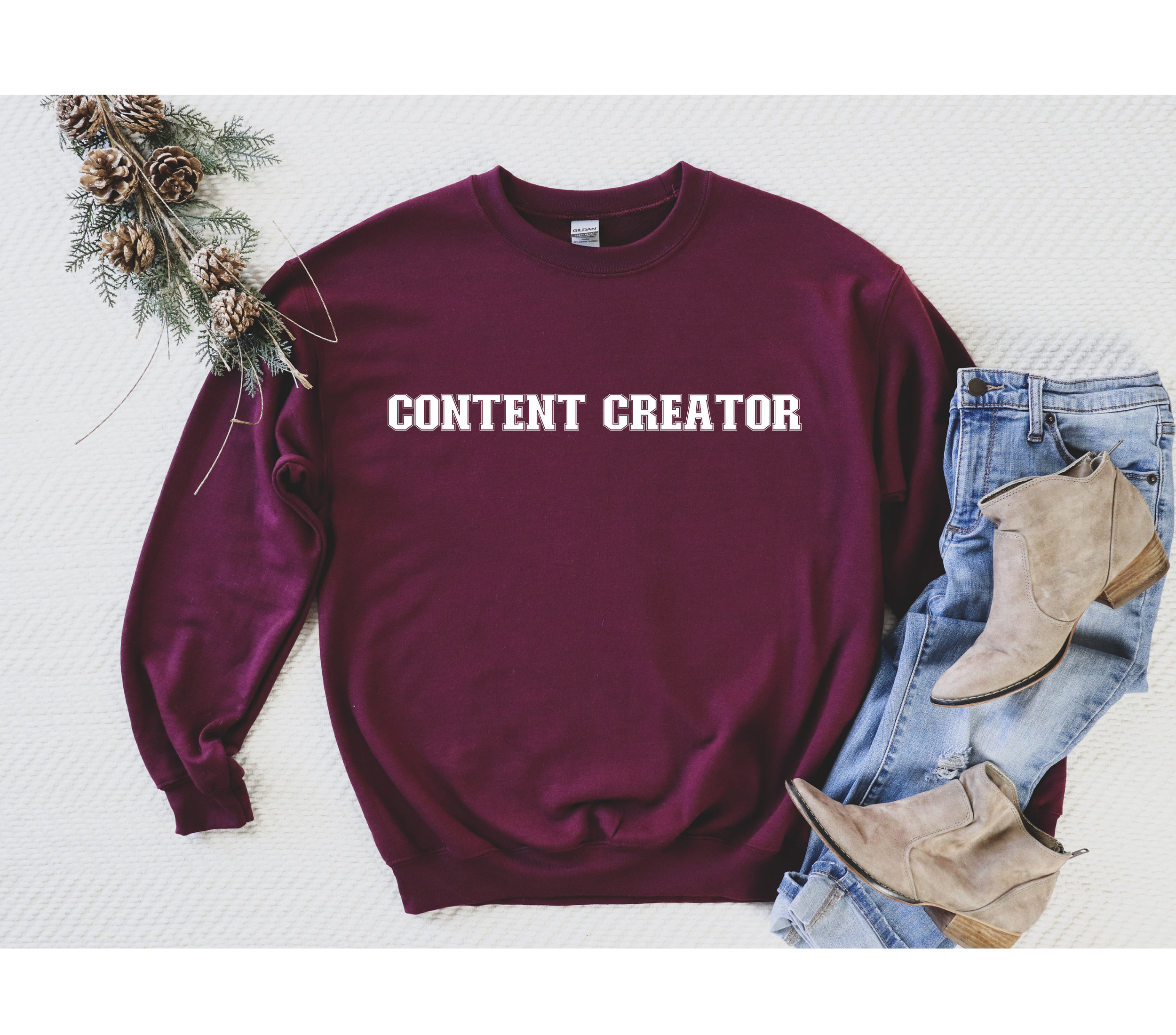 Content Creator Sweatshirt Influencer Sweater Digital - Etsy