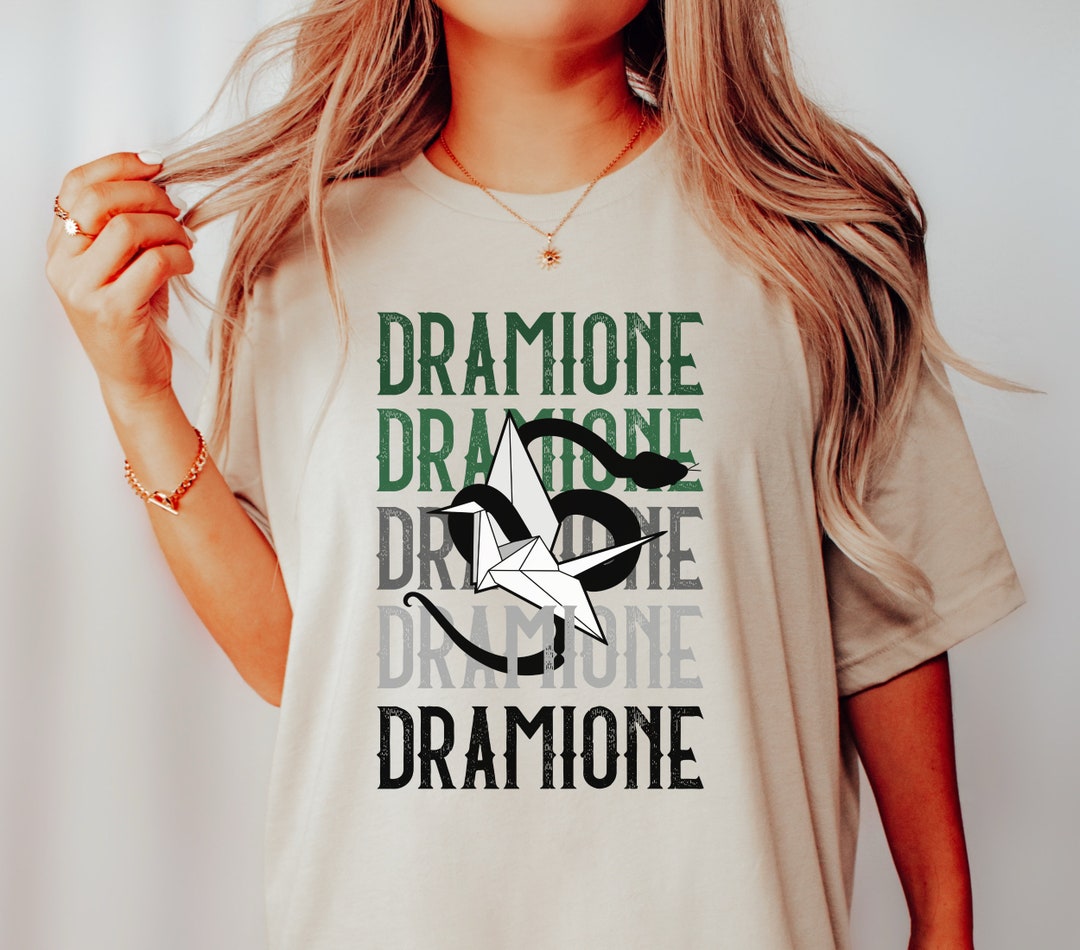 Dramione T-shirt, Dramione Fanfic Tee, HP Fanfic Tshirt, AO3 Merch ...